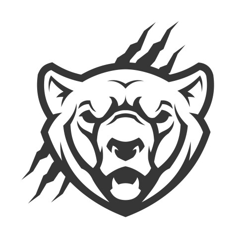 Bear Head Outline Vector Images (over 5,400)