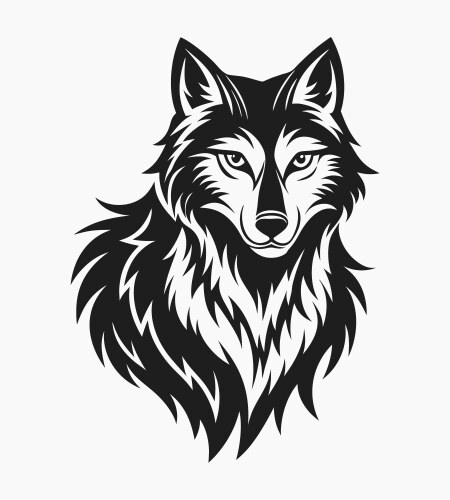 Wolf Outline Vector Images (over 6,900)