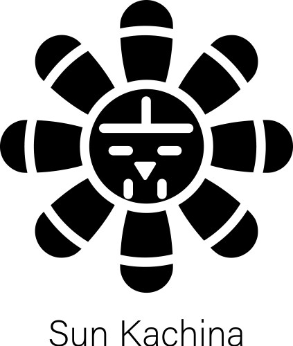 Indigenous sun Royalty Free Vector Image - VectorStock