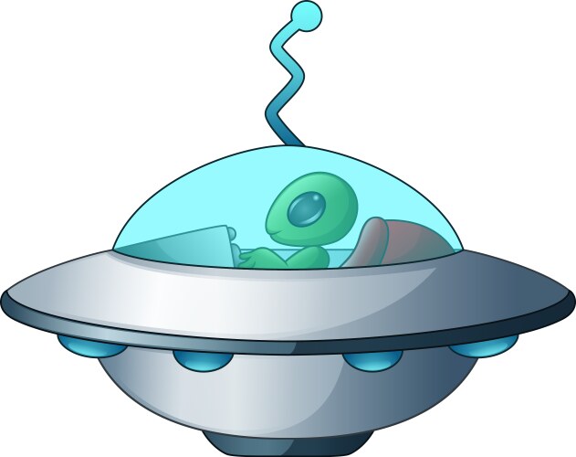 Space shuttle launch isolated on white background Vector Image