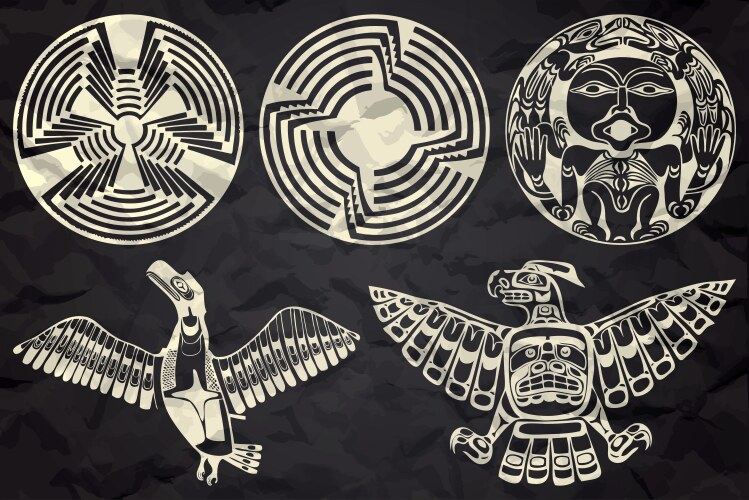 Traditional Native American Patterns Vector Images (over 18,000)