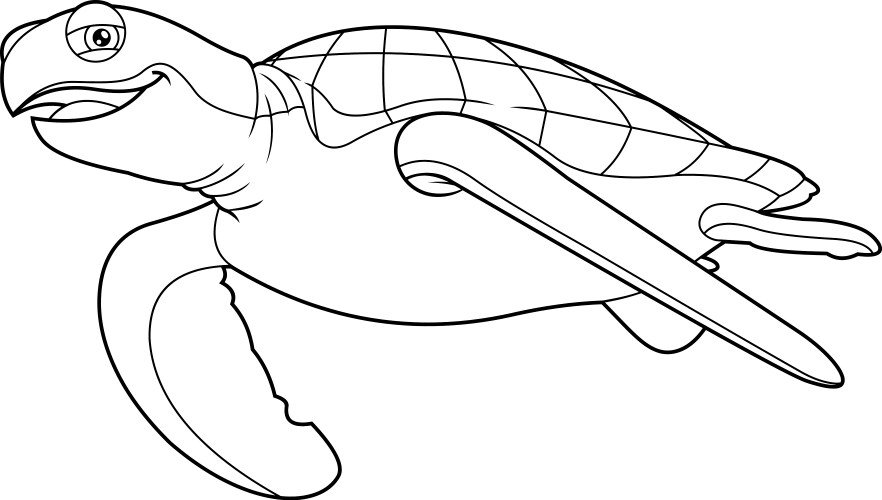 Turtle Cartoon Drawing Vector Images (over 7,300)