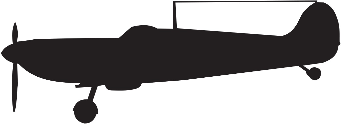 Spitfire Silhouette Vector Images (over 190)