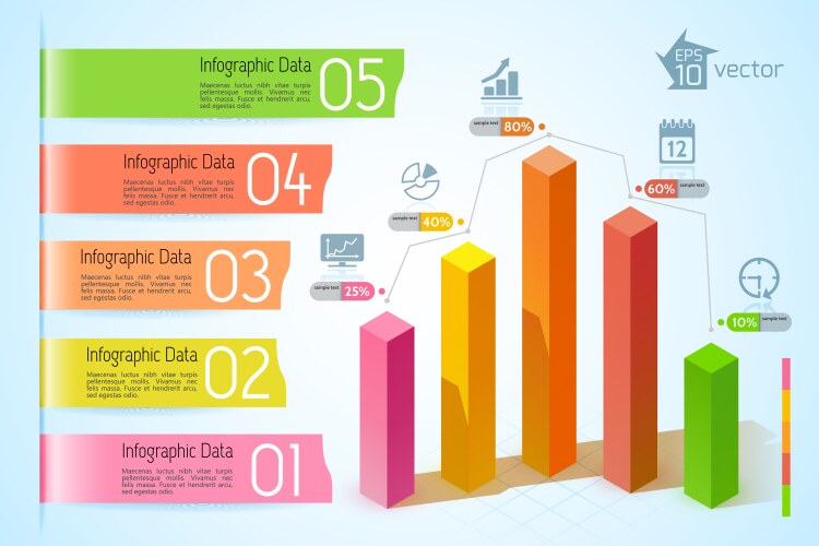 Infographic Graphs Vector Images (over 310,000)