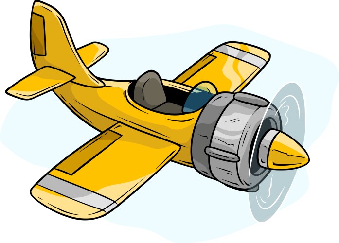 Yellow Airplane Vector Images (over 13,000)