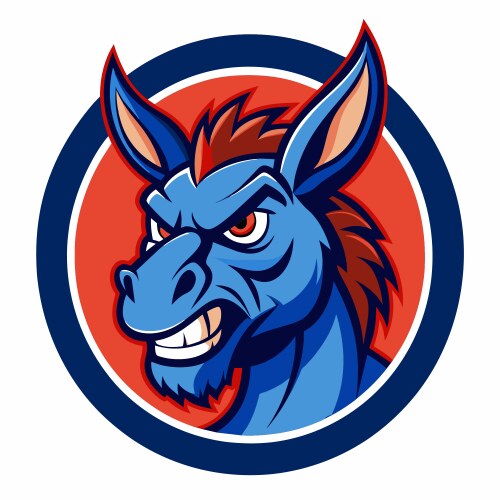 Angry Donkey Vector Images (95)