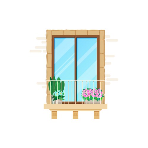 Balcony Window Classic Vector Images (over 760)