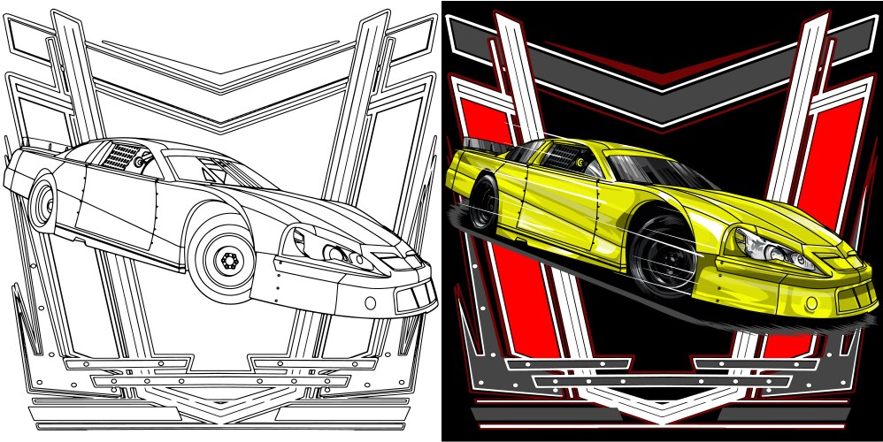 Drag Racing Vector Images (over 4,300)