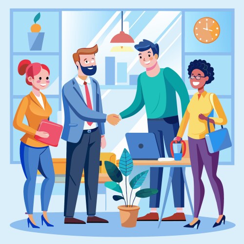 Welcome New Employee Vector Images (over 430)