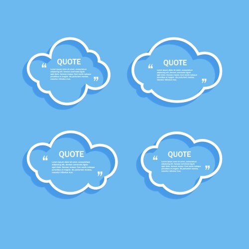 Cloud Quote Vector Images (over 10,000)