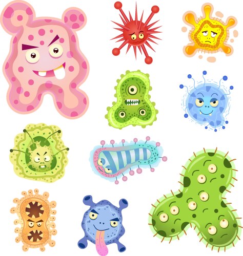 Germs Cartoon Vector Images (over 17,000)