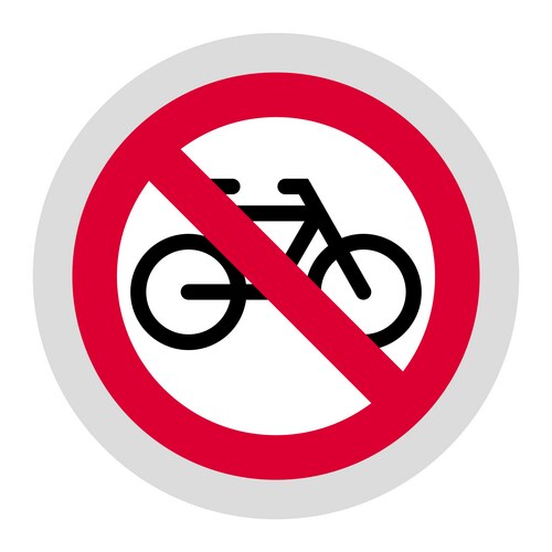 No beer prohibited sign forbidden modern sticker Vector Image