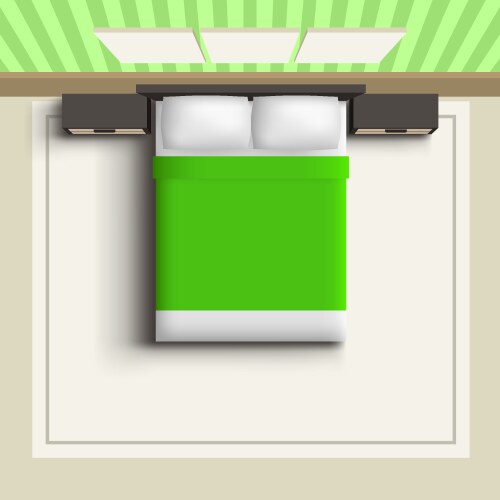 Bed Top View Vector Images (over 2,800)