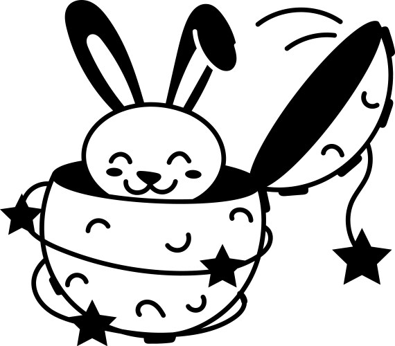 Easter structure Royalty Free Vector Image - VectorStock