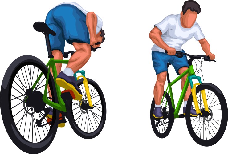 Bicycle Rider Vector Images (over 11,000)