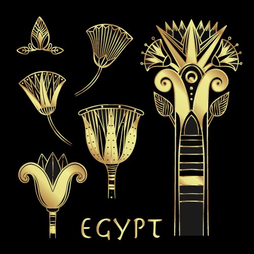 Egyptian Lotus Vector Images (over 710)