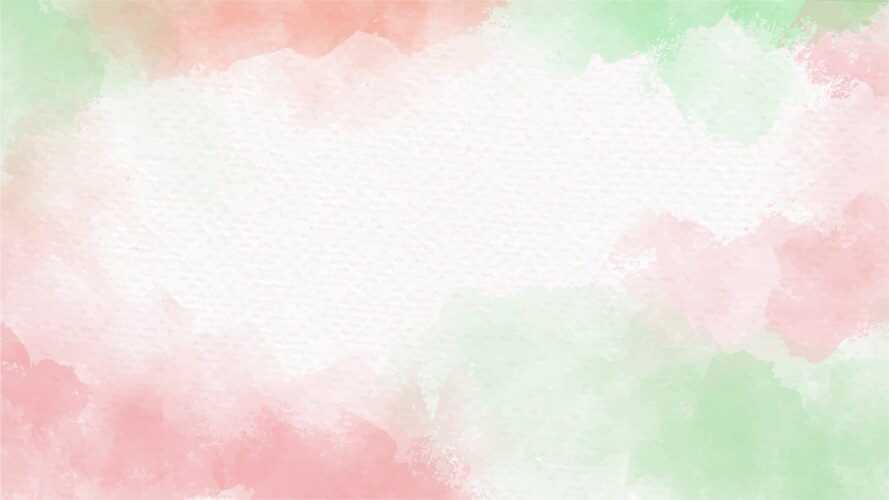 Watercolor pink paint texture isolated on white Vector Image