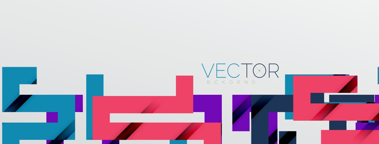 Color bend lines with shadow texture effect Vector Image