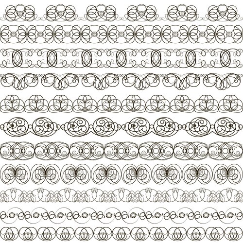 Chapter Ornaments Vector Images (over 150)