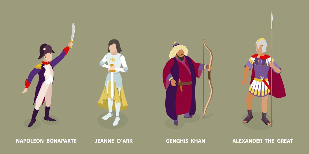 Genghis Khan Cartoon Vector Images (53)