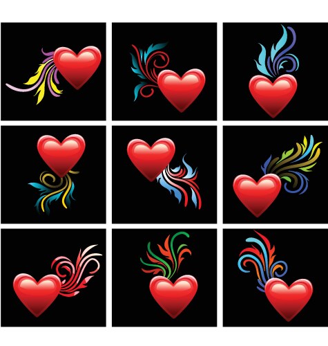 Heart design Royalty Free Vector Image - VectorStock