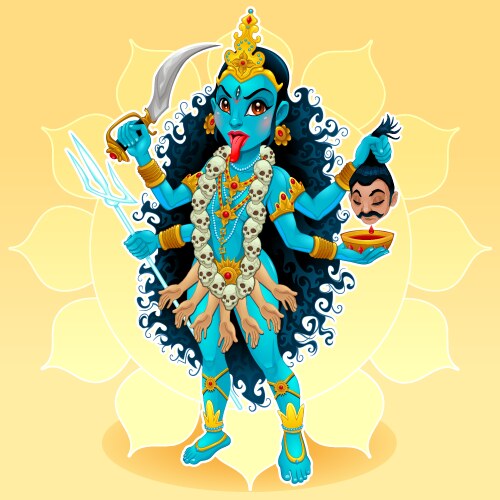 Kali Goddess Vector Images (over 230)