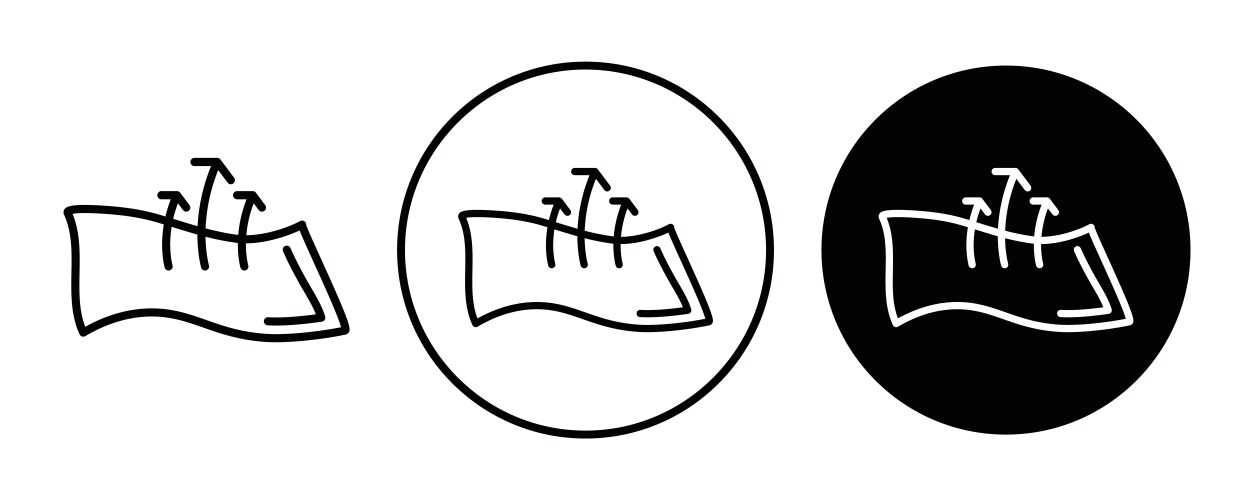 Soft fabric outline icon collection or set Vector Image