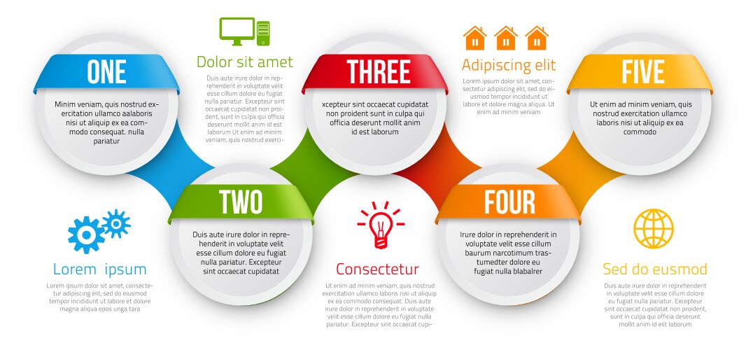 Infographics Options Banner Vector Images (over 130,000)