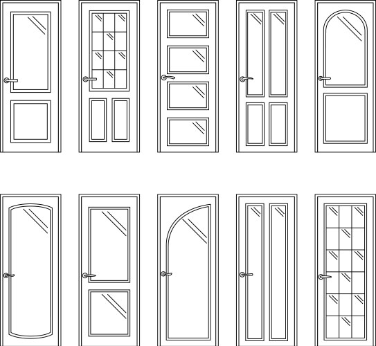 Door Outline Vector Images (over 84,000)