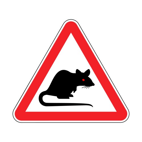 Warning Sign no Mouse Vector Images (over 590)