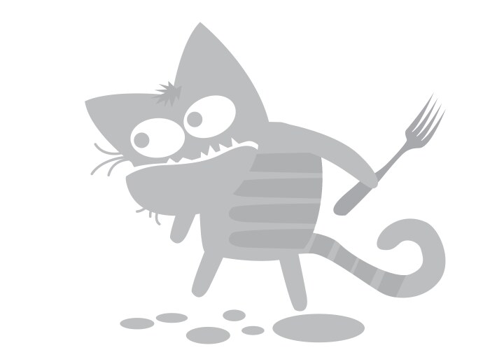 Cute cat Royalty Free Vector Image - VectorStock