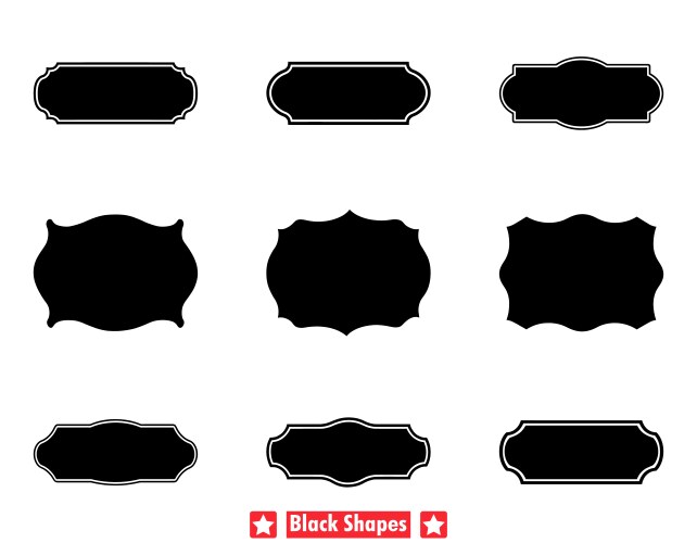 Sleek geometry pack clean and versatile Royalty Free Vector