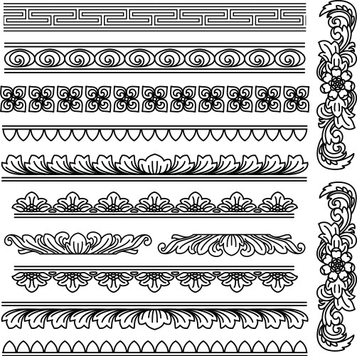 Indian Traditional Border Vector Images (over 11,000)
