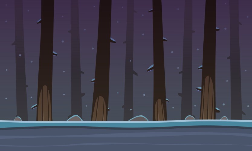 Cartoon game background Royalty Free Vector Image