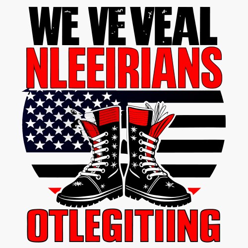 American veteran us maps boots and weapon Vector Image