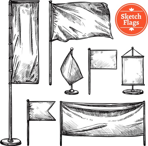 Hand drawn tree symbol Royalty Free Vector Image