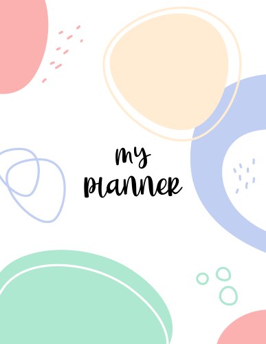 Doodle Book Cover Template Vector Images (over 4,100)