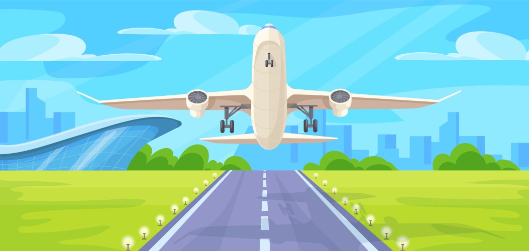 Airport Runway Vector Images (over 8,100)
