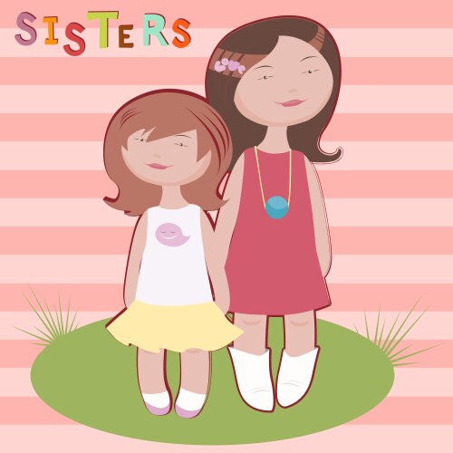 Sisters Vector Images (over 26,000)