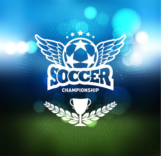 Soccer flame badge Vector Images & Graphics for Commercial Use ...