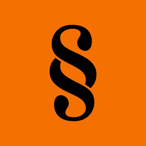 Paragraph symbol icon Royalty Free Vector Image