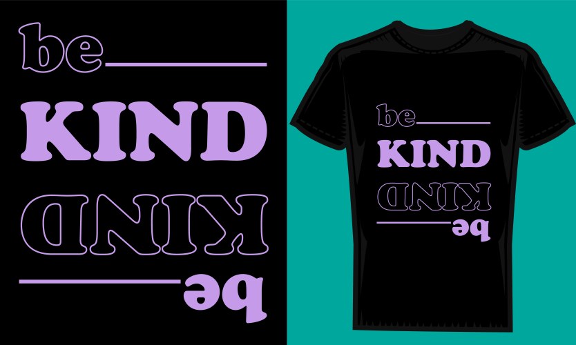 Spread kindness like wildflowers typography Vector Image