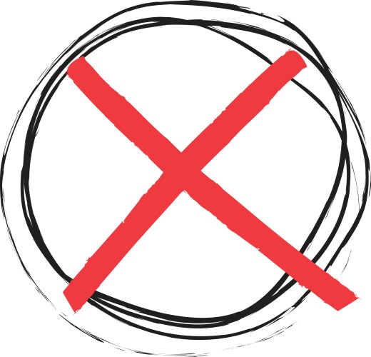 Check Circle Cross Mark Vector Images (over 4,100)