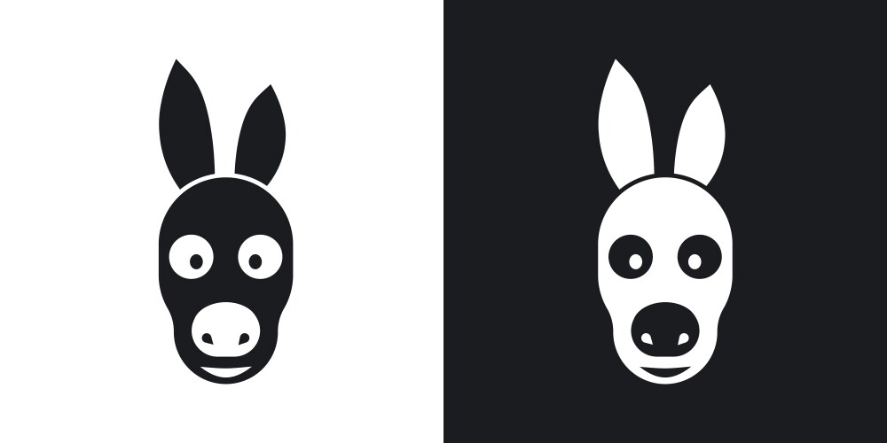 Donkey Black and White Vector Images (over 5,900)