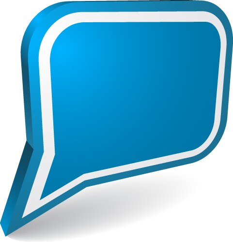 Speech bubble Royalty Free Vector Image - VectorStock