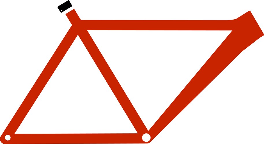 Bike frame icon Royalty Free Vector Image - VectorStock