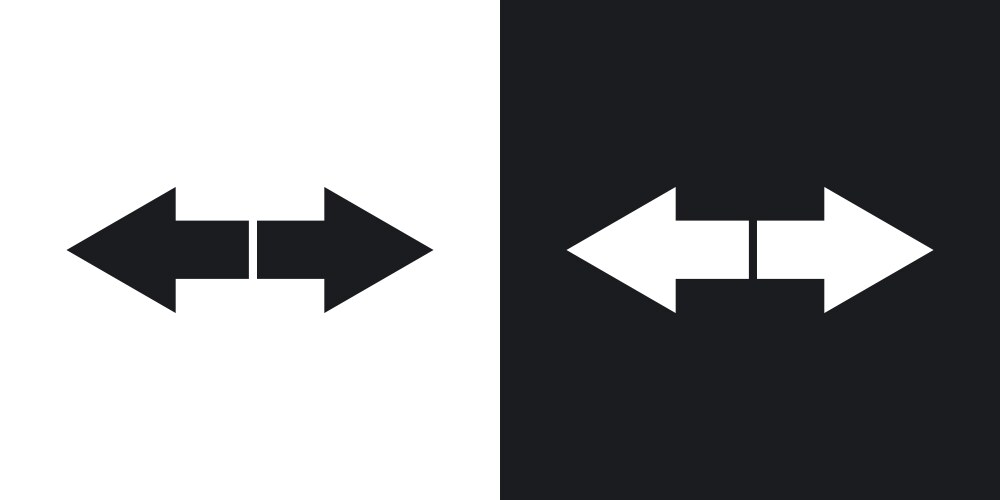 Double ended arrow Vector Images & Graphics for Commercial Use ...