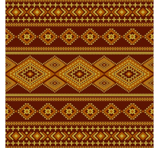 Ethnic seamless pattern traditional geometric Vector Image