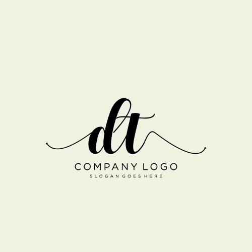 Dt Letter Logo Vector Images (over 2,300)