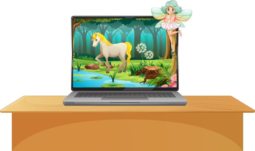 Laptop Scene Vector Images (over 6,200)